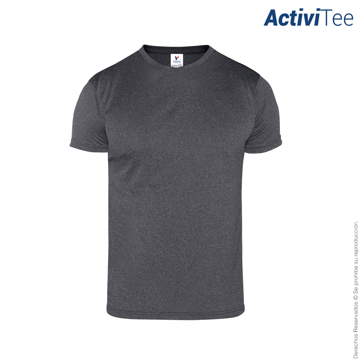 Playera Cuello Redondo Manga Corta para Caballero · 100% Poliéster · C ...